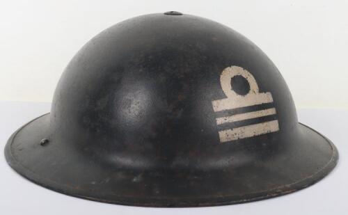 WW2 British Royal Navy Lieutenant Commanders Steel Helmet