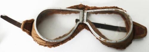 Five Pairs of Aviators Flying Goggles