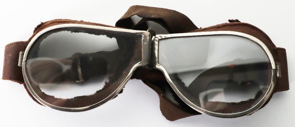 Five Pairs of Aviators Flying Goggles
