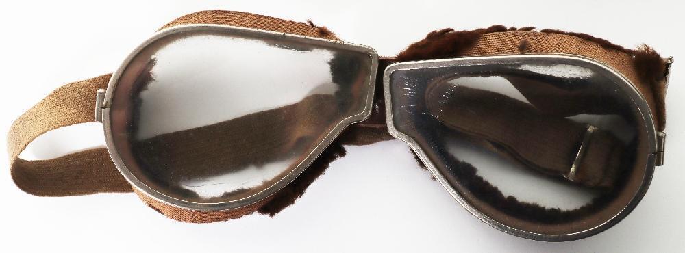 Five Pairs of Aviators Flying Goggles