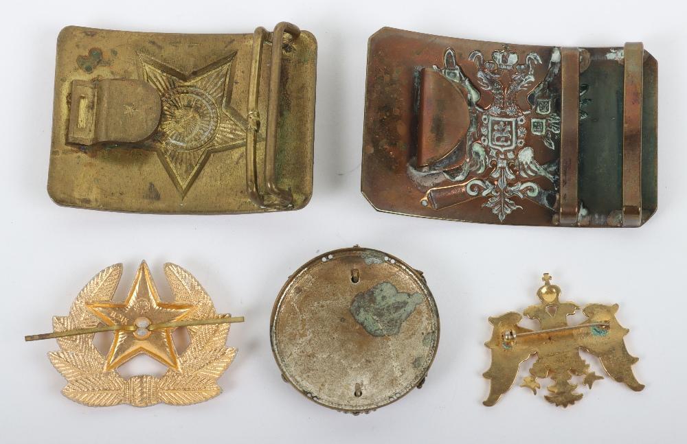 Imperial Russian Artillery Enlisted Ranks Waist Belt Clasp