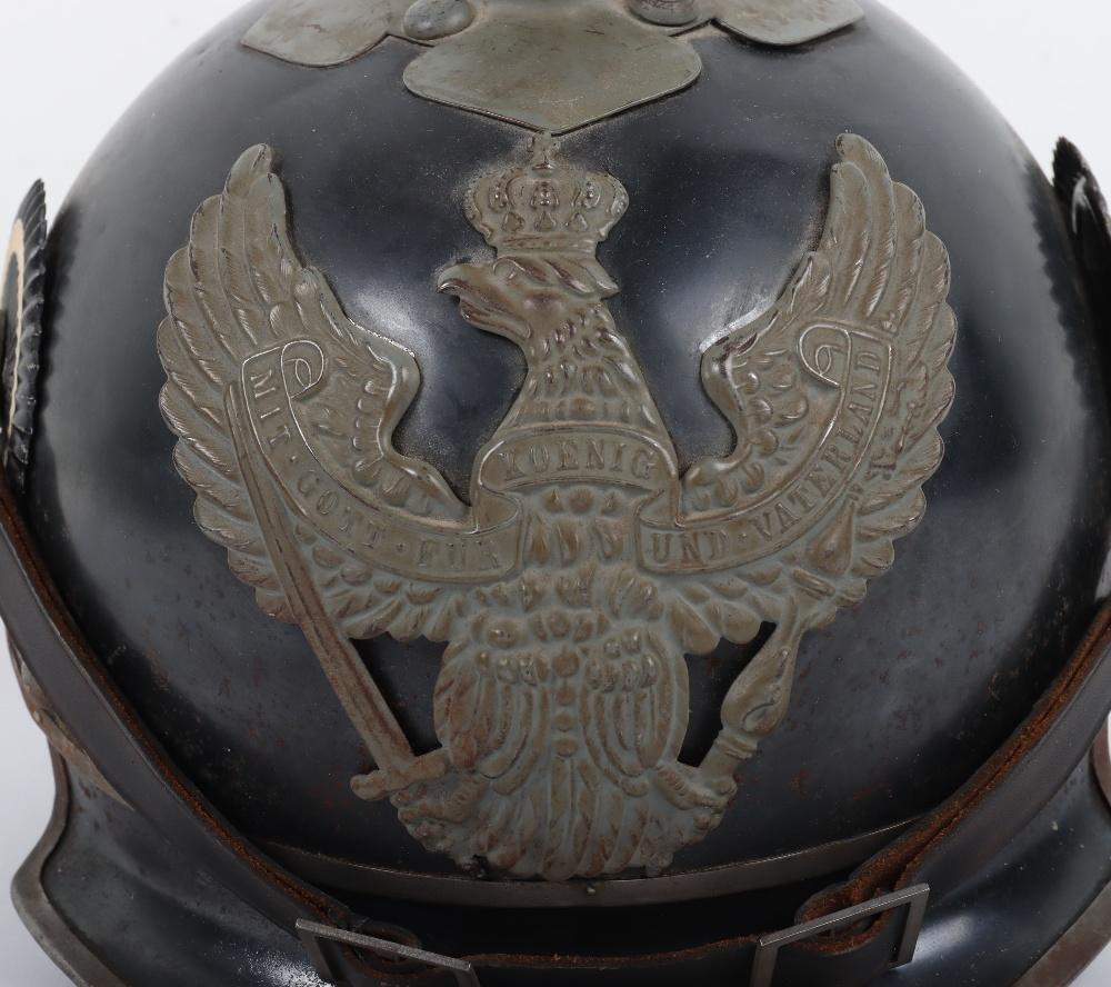 WW1 German 1915 Jager Zu Pferde Enlisted Ranks Pickelhaube / Helmet