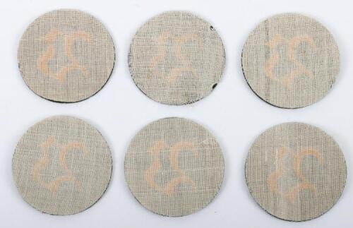 6x WW2 German Army Cloth Trade Badges