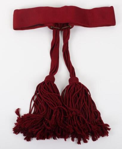 Victorian / Edwardian British Officers Dress Sash