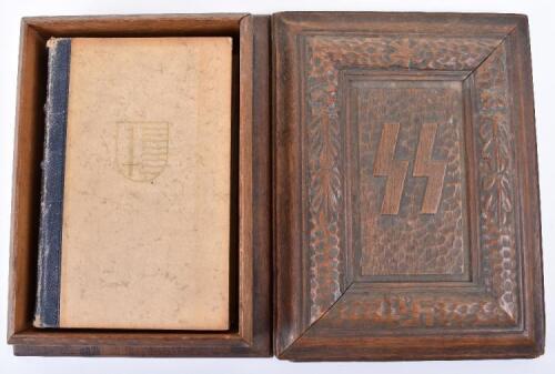Rare Third Reich Waffen-SS Issue Wedding Edition of Mein Kampf ...