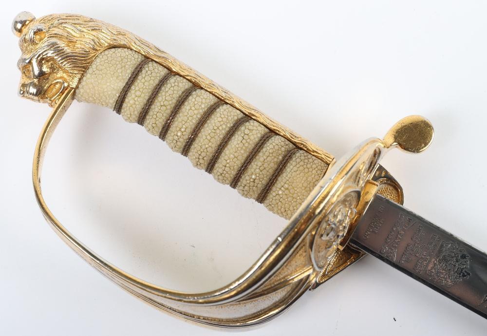 EIIR British Naval Officers Sword by Wilkinson