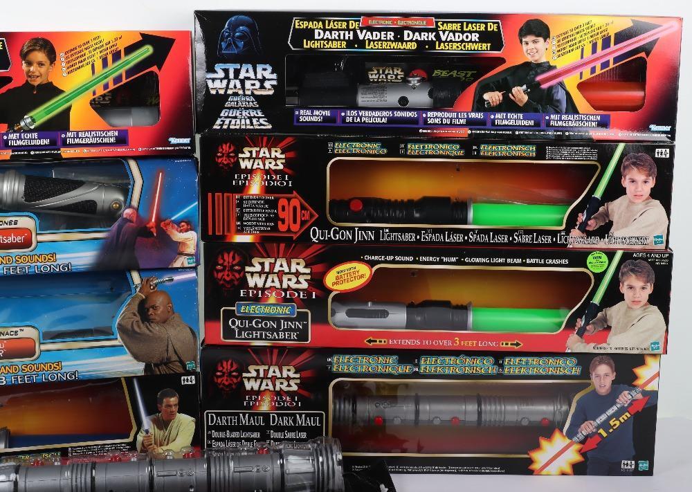 Collection of Kenner/Hasbro Star Wars Lightsabers