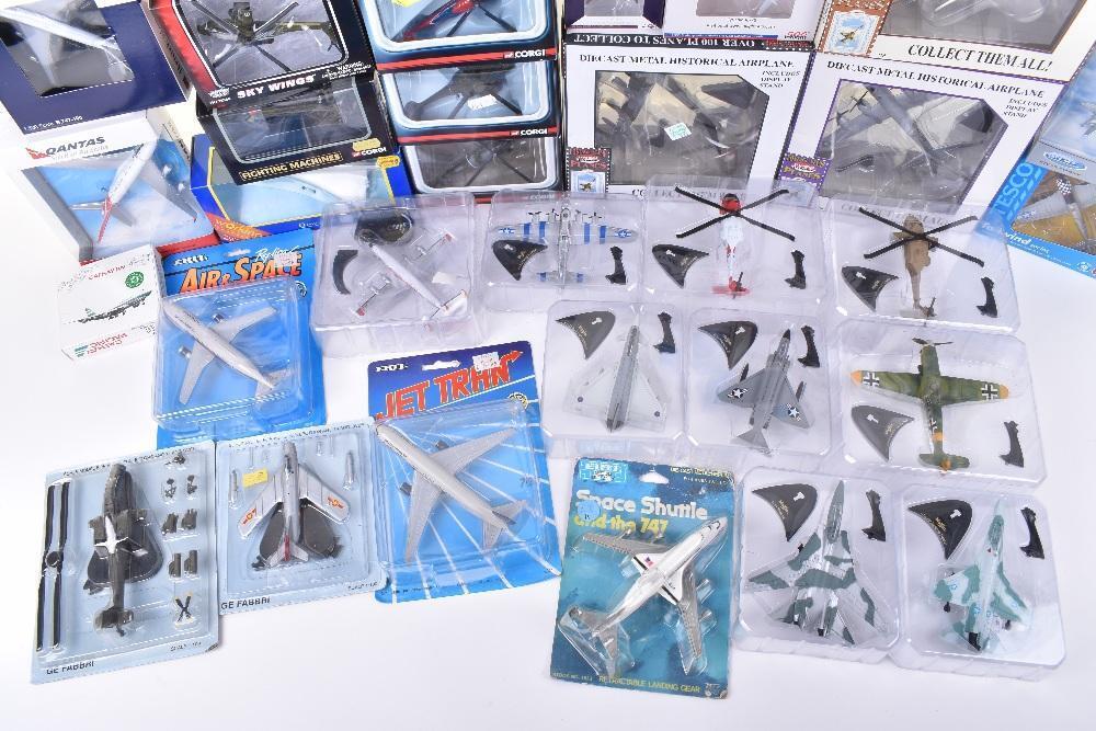 Collection of Modern Made Aircraft Models