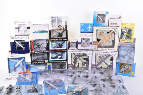 Collection of Modern Made Aircraft Models