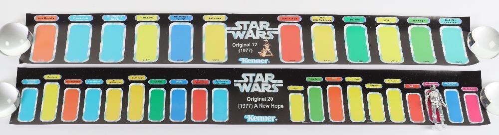 Planet Quest Star Wars Action Figure Display Case Plexi Stickers Inserts