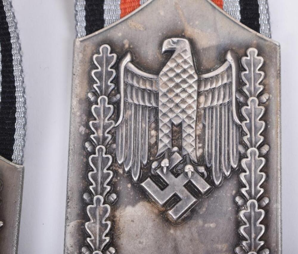 Rare Pair of Streamers for the German Army 4x4 Regimental Standarte