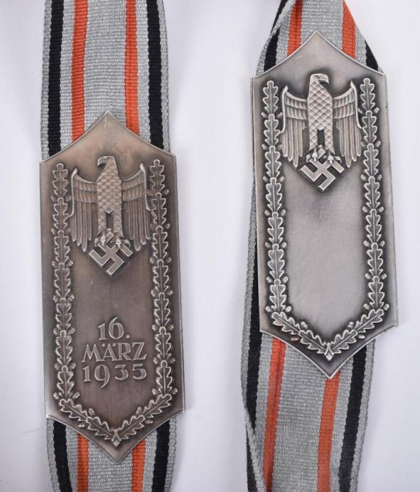 Rare Pair of Streamers for the German Army 4x4 Regimental Standarte