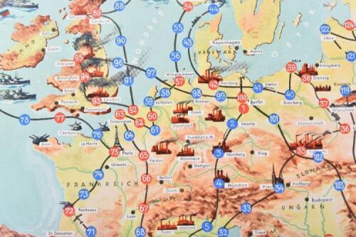 WW2 German Childs Board Game “Der Siegeszug – unserer jungen Wehrmacht ...