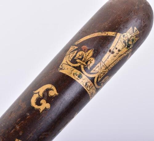 Great War British Special Constabulary Commemorative Painted Truncheon