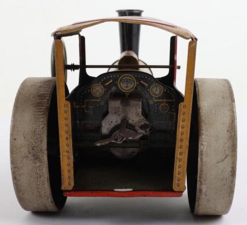 Tinplate clockwork Road Roller, German 1920s