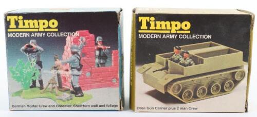 Two Timpo Modern Army Collection Sets
