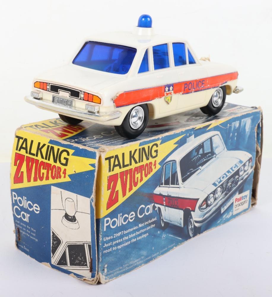 Palitoy Talking Z Victor 4 Triumph Plastic Police Car