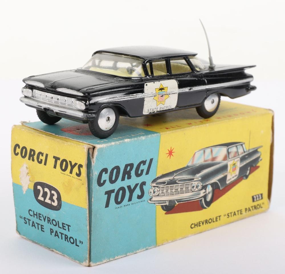 Corgi Toys 223 Chevrolet “State Patrol” Police Car