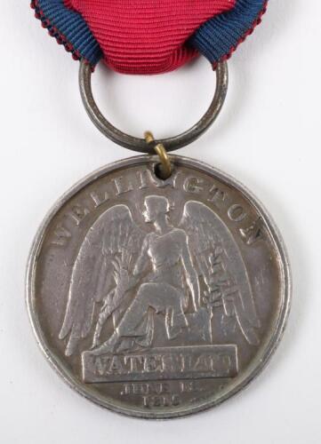 British 1815 Waterloo Medal