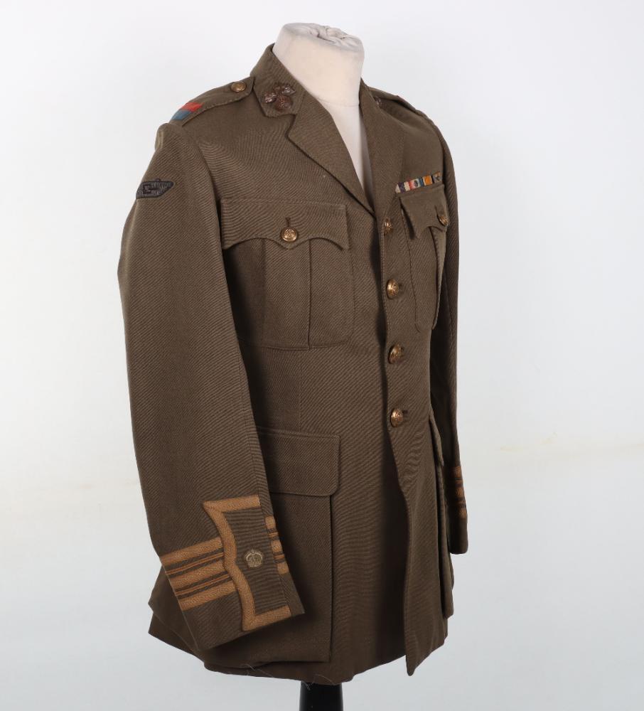 WW1 British Cuff Rank Tunic Attributed to Major Arthur Rogerson MC ...