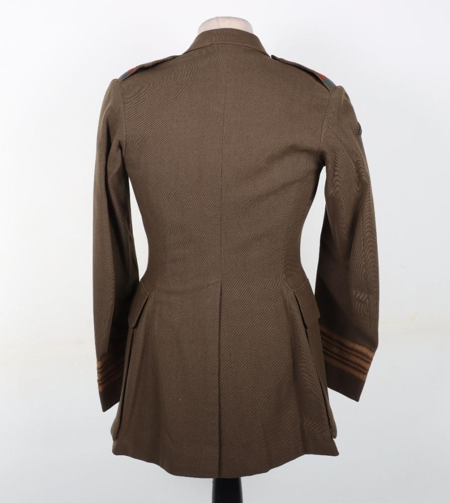 WW1 British Cuff Rank Tunic Attributed to Major Arthur Rogerson MC ...
