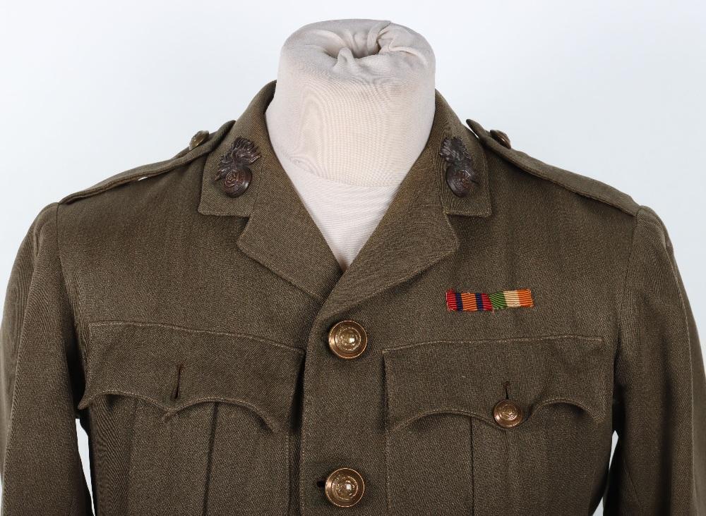 WW1 British Officers Cuff Rank Tunic of Captain Frederick William ...