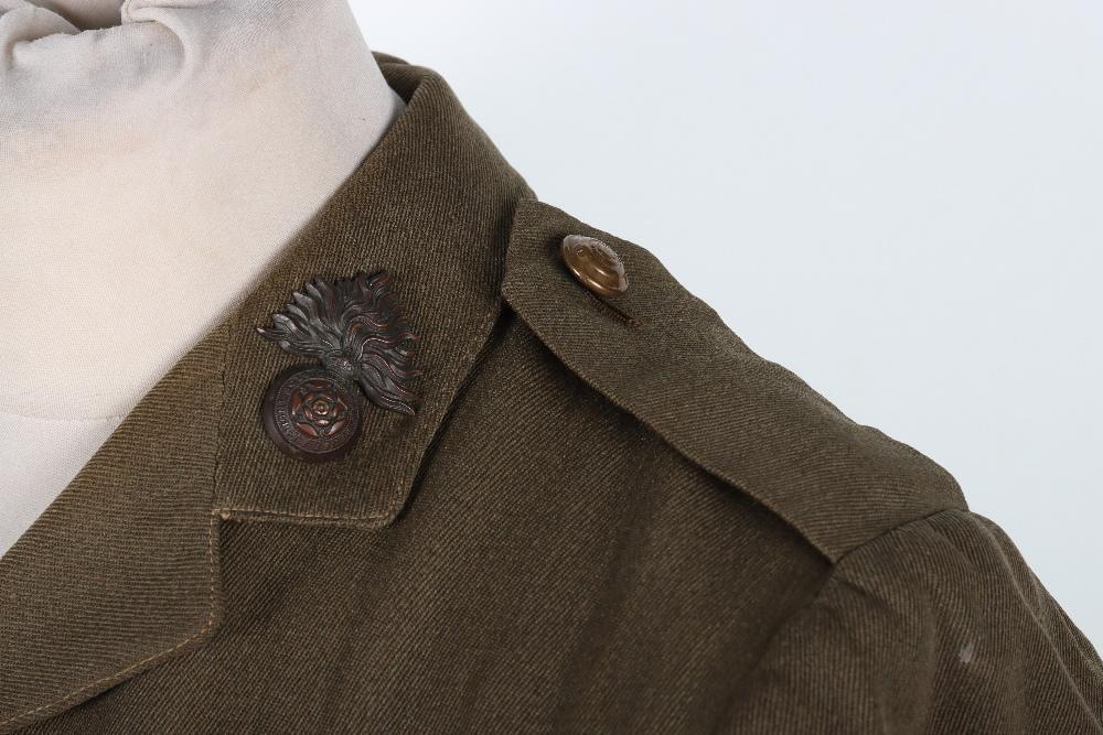 WW1 British Officers Cuff Rank Tunic of Captain Frederick William ...