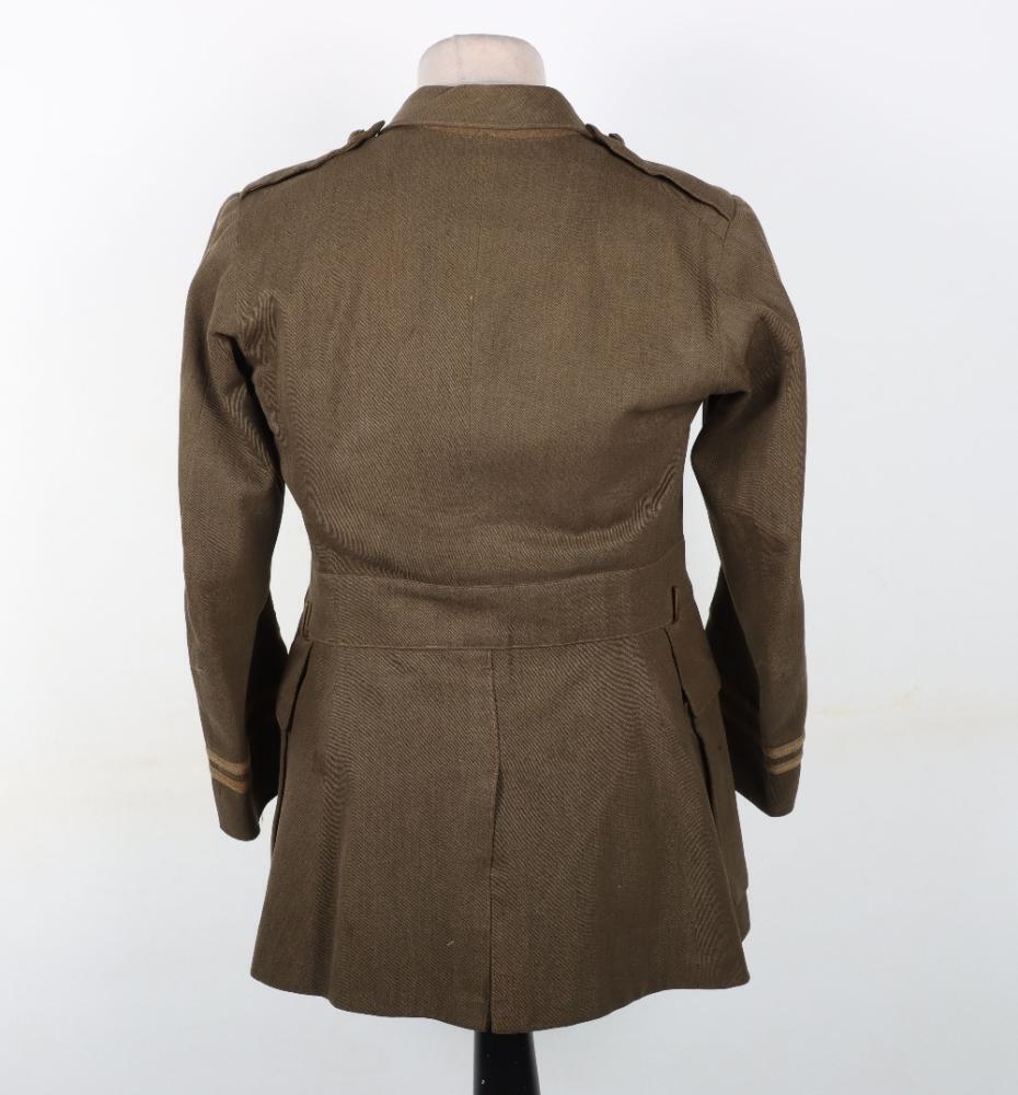 WW1 British Officers Cuff Rank Tunic of Captain Frederick William ...