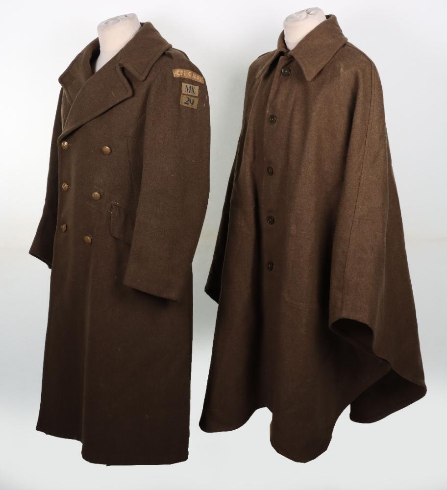 WW2 British 29th (Highgate) Battalion Middlesex Home Guard Greatcoat ...