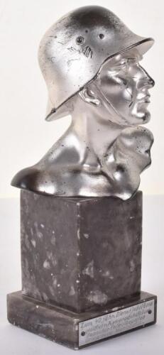 Third Reich Presentation Statue in the Hero of the German Army Form