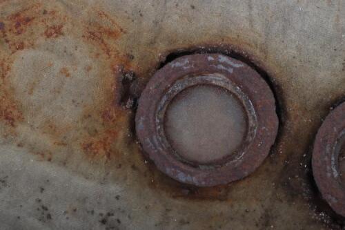 Rare WW1 British P-Type Gas Tube Helmet