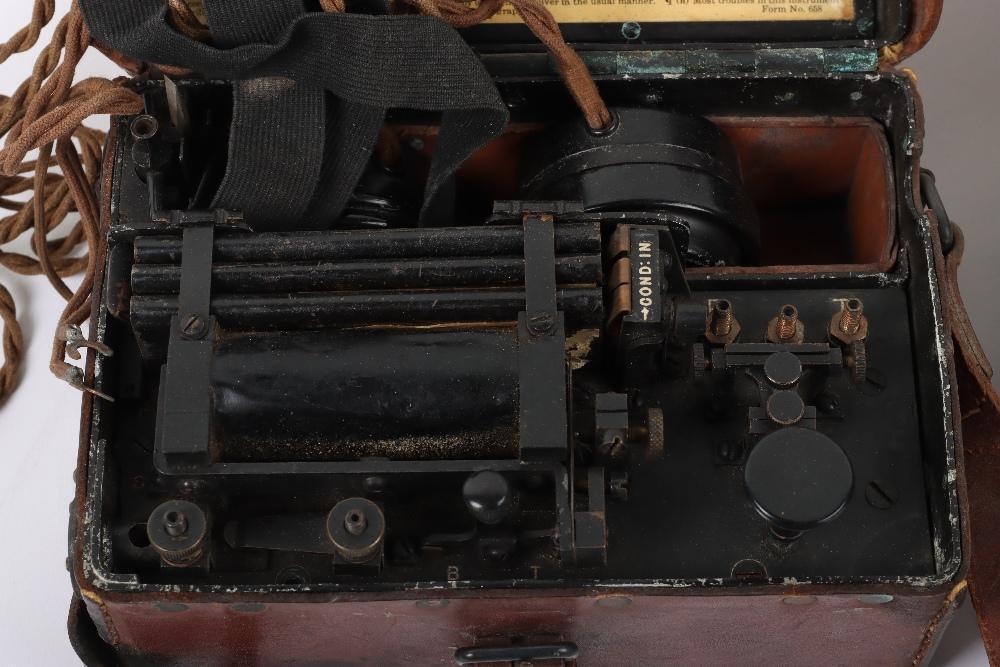 2x WW1 US Army Signal Corps Model 1914 Service Buzzer