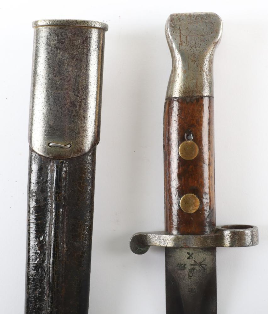 British 1888 Mk1 Type II Lee Metford Bayonet