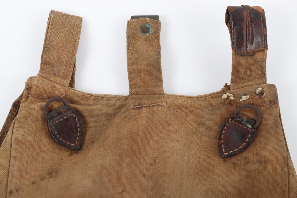 WW1 German Landsturm Infantry Battalion Marked Enlisted Ranks Bread Bag