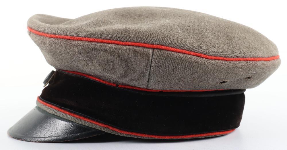 WW1 German Aviation, Technical & Artillery NCO’s Peaked Cap