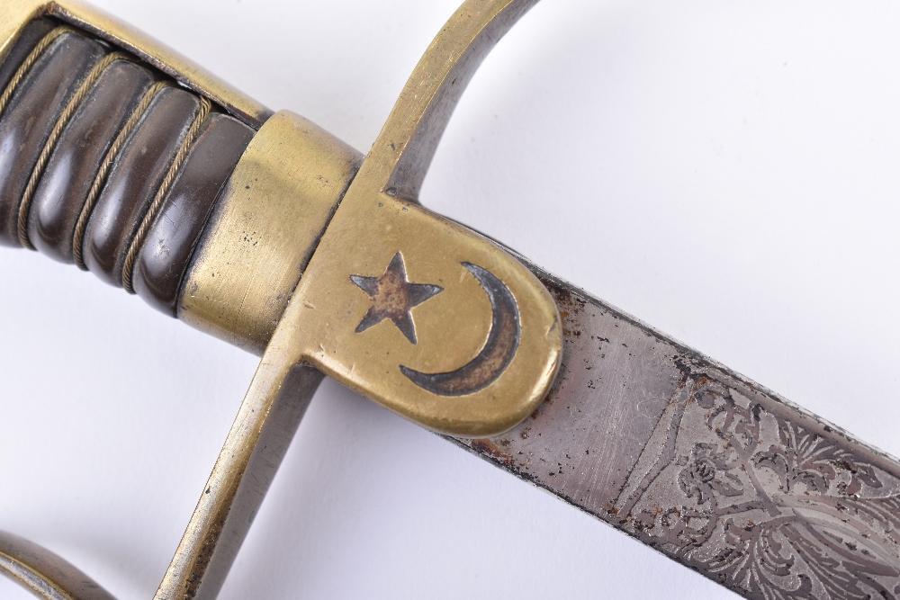 WW1 Turkish Infantry Officers Sword