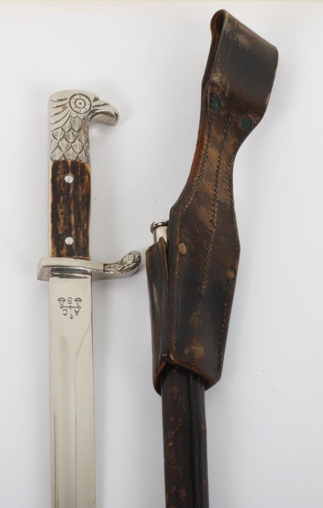Third Reich Police Bayonet by Alexander Coppel Solingen