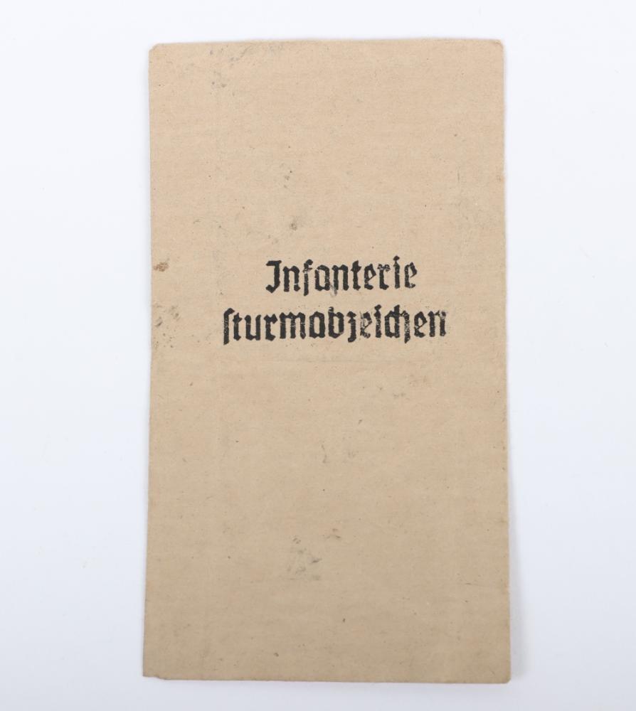 Paper Packet for a WW2 German Army / Waffen-SS Infantry Assault ...