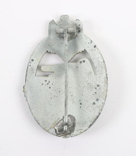 WW2 German Army / Waffen-SS Panzer Assault Badge in Silver by Karl ...