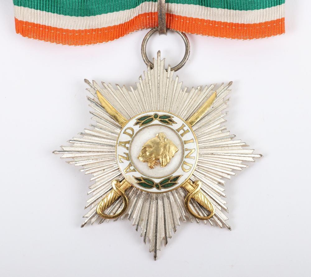 Indian Azad Hind Neck Order in Original Case of Issue by Rudolf Souval Wien