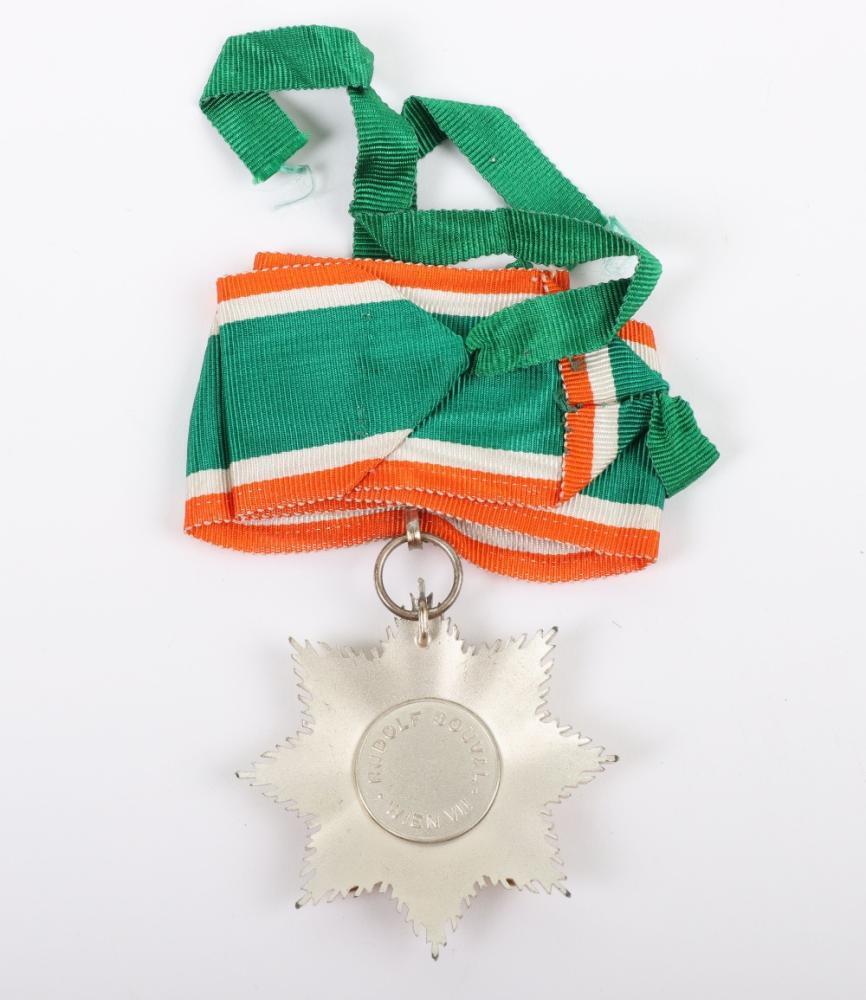 Indian Azad Hind Neck Order in Original Case of Issue by Rudolf Souval Wien
