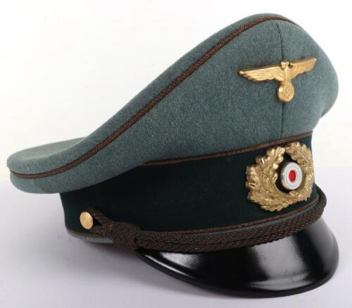 WW2 German Army Generals Peaked Cap by Erel