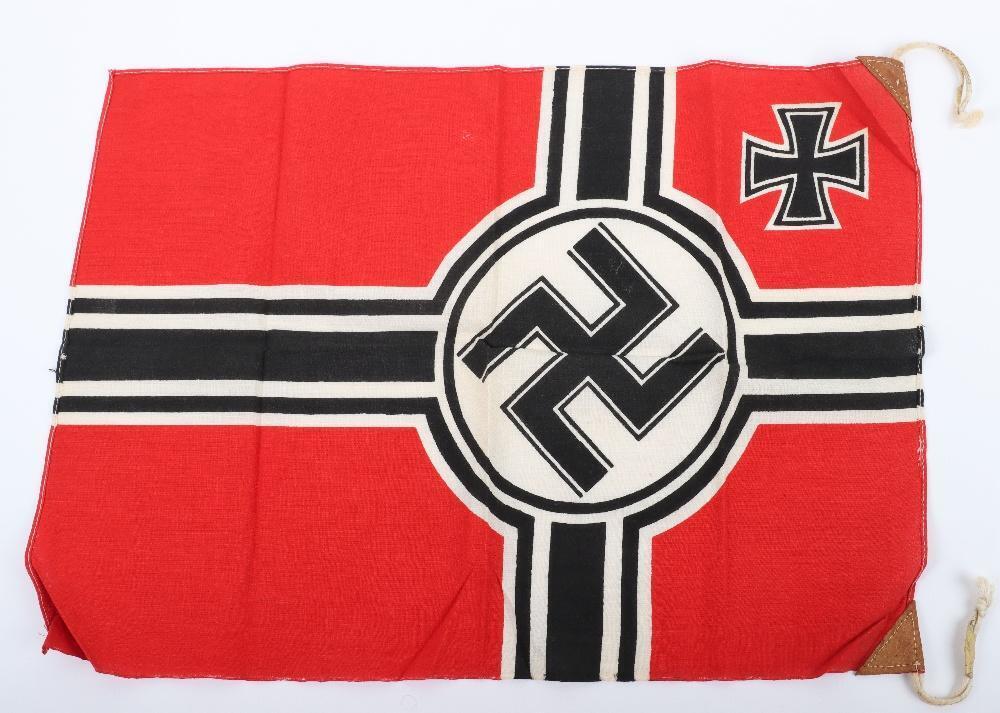 Unusual Japanese Made WW2 German Battle Flag (Reichskriegflagge)