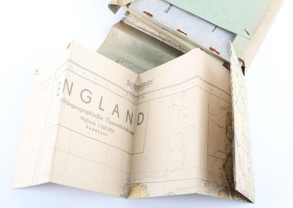 WW2 German “Operation Sea Lion” Invasion Maps of England