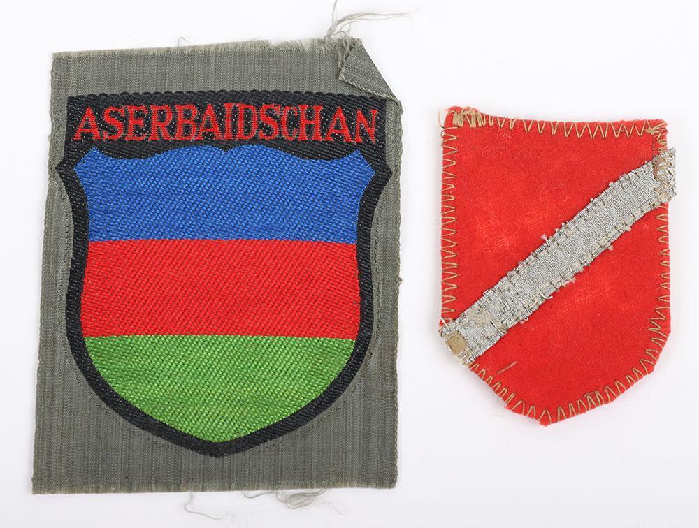 WW2 German Foreign Volunteer Shields