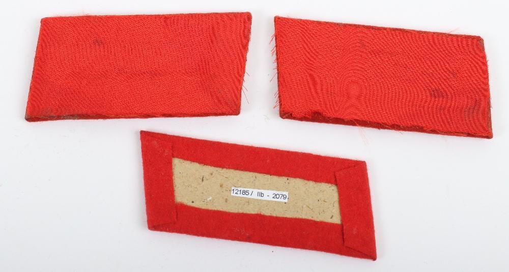 Pair of German Army Generals Tunic Collar Patches