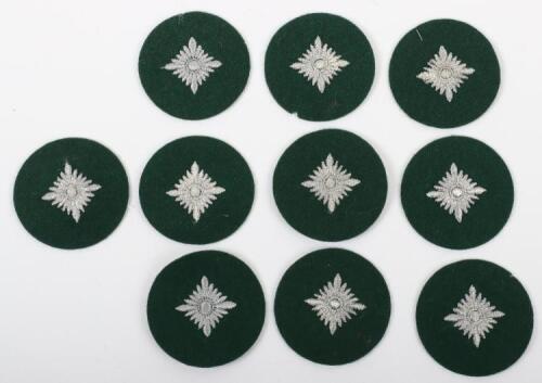 10x Original WW2 German Army Private 1st Class Rank Patches