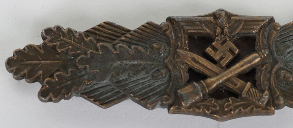 WW2 German Army / Waffen-SS Close Combat Clasp in Bronze