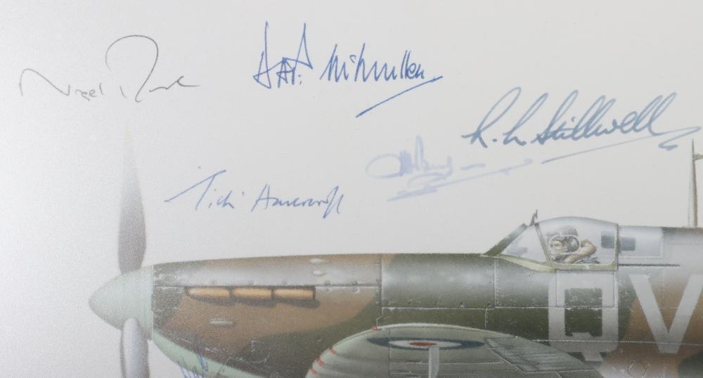 RAF 40th Anniversary of the Battle of Britain Print by Keith Bloomfield