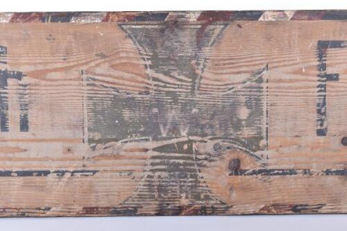 WW1 German Wooden Trench / Barracks Sign
